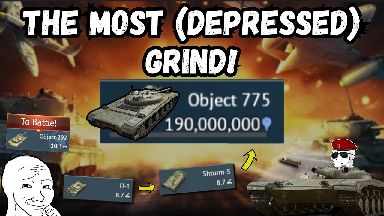 PANCAKE Grind is INSANE!🔥(WEIRDEST tank in the game?) | Object 775 ...