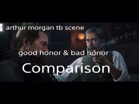 Red Dead redemption 2 arthur morgan Tuberculosis scene Good vs Bad ...