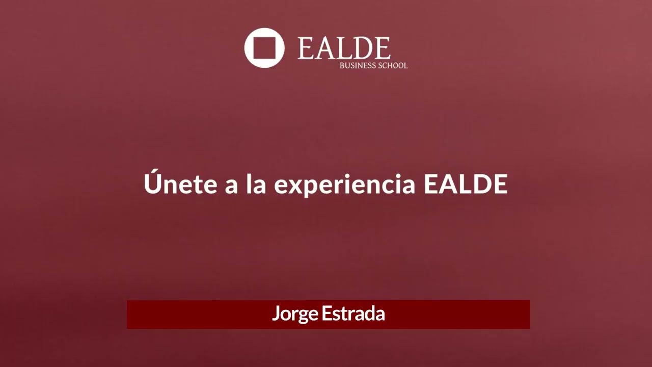 Testimonio de Exalumnos EALDE Business School - YouTube