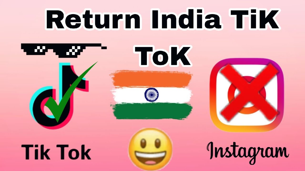 Tik tok Return India server country 🥰🙏||tik tok Bharat wapas aaya 😱😱 ...