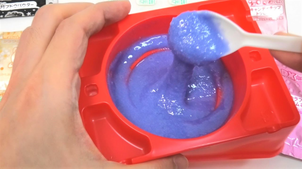 DIY Candy Deluxe Neruneru Super Grape ASMR - YouTube