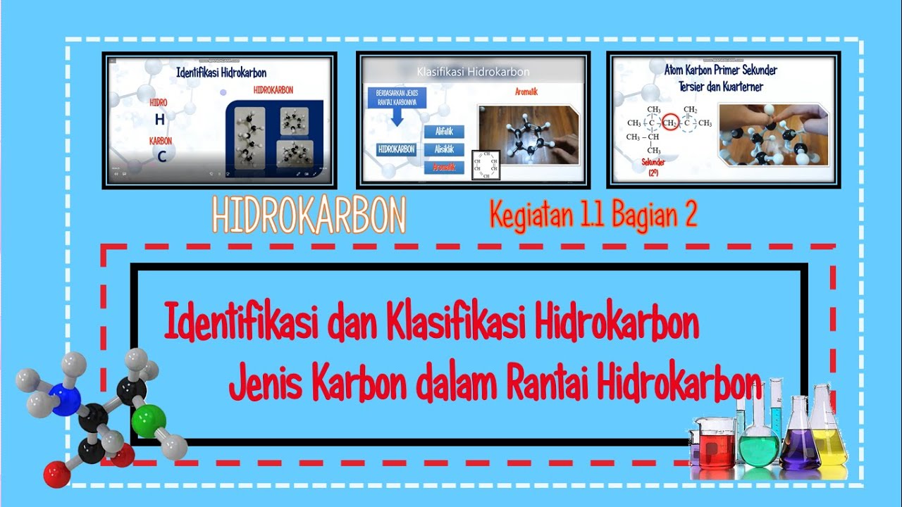 HIDROKARBON bagian 2" Identifikasi, Klasifikasi Dan Jenis Karbon dalam ...