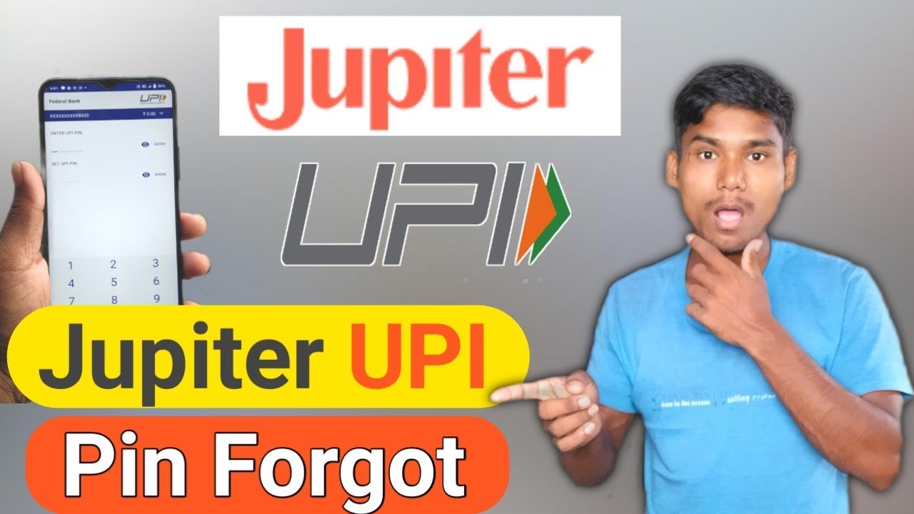 Jupiter Bank UPI Pin Forgot Jupiter UPI Pin Forgot - YouTube