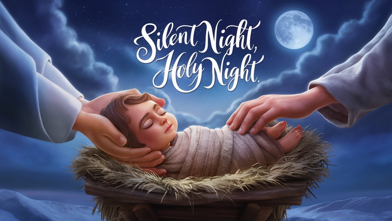 Silent Night, Holy Night: A Christmas Lullaby for Kids | Sing a long ...