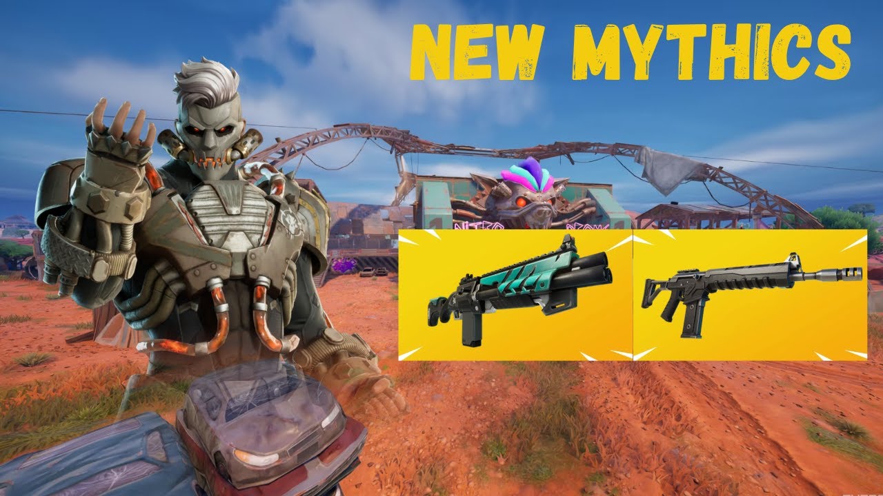 Epic Fortnite Mythics Revealed in Season 3 - YouTube