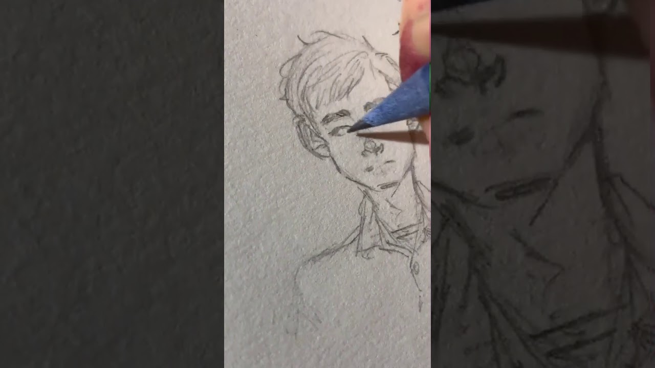 Drawing Bill Denbrough :D - YouTube