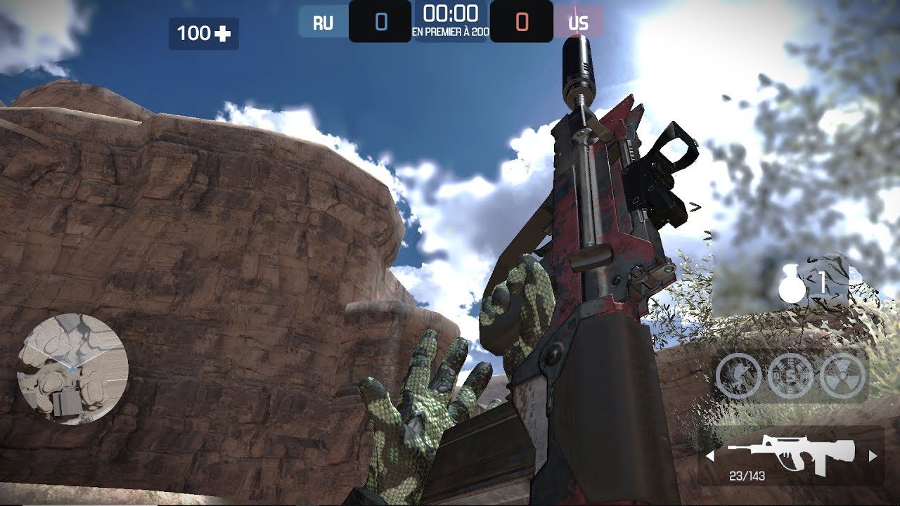 bullet force gameplay famas - YouTube