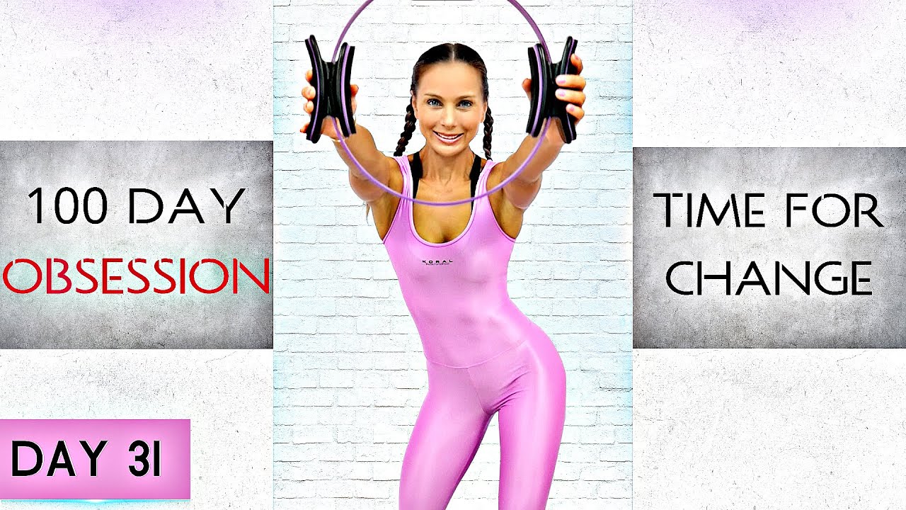 30 Minute Full Body Pilates Ring Hiit Workout 100 Day Obsession