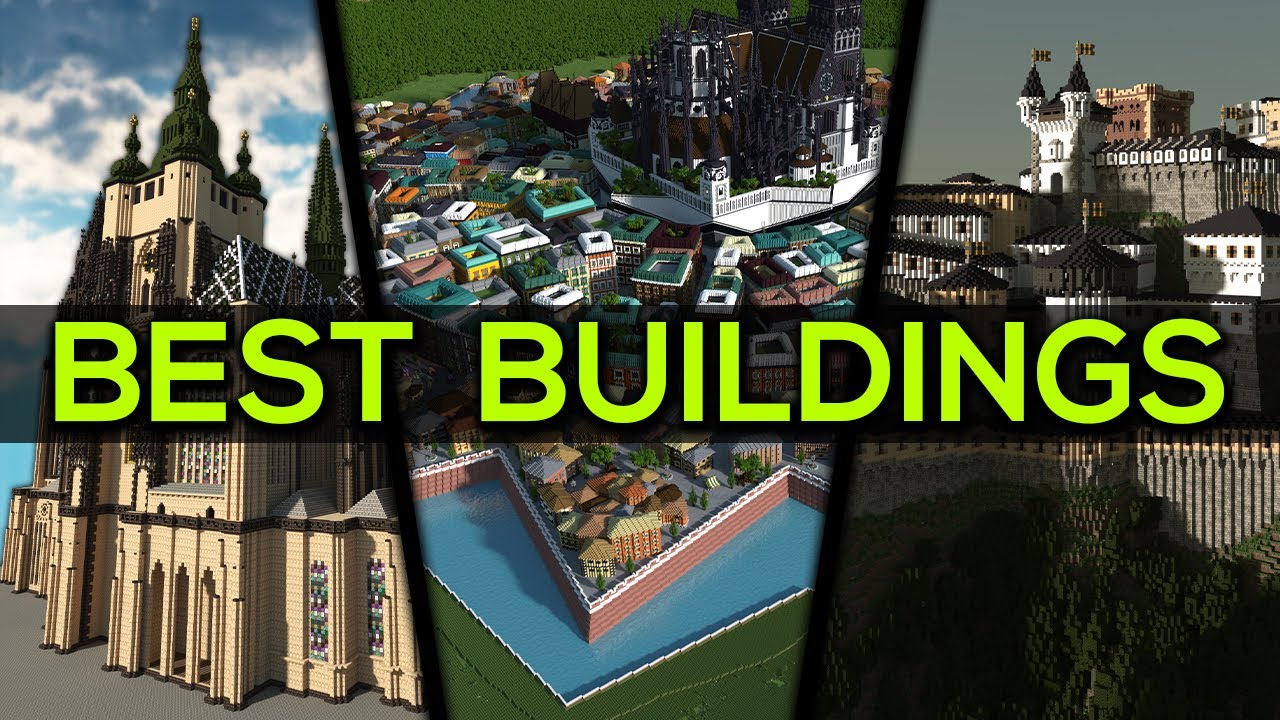 Minecraft BEST BUILDINGS 2016 - 2021 [Part 1 ] #Minecraft - YouTube