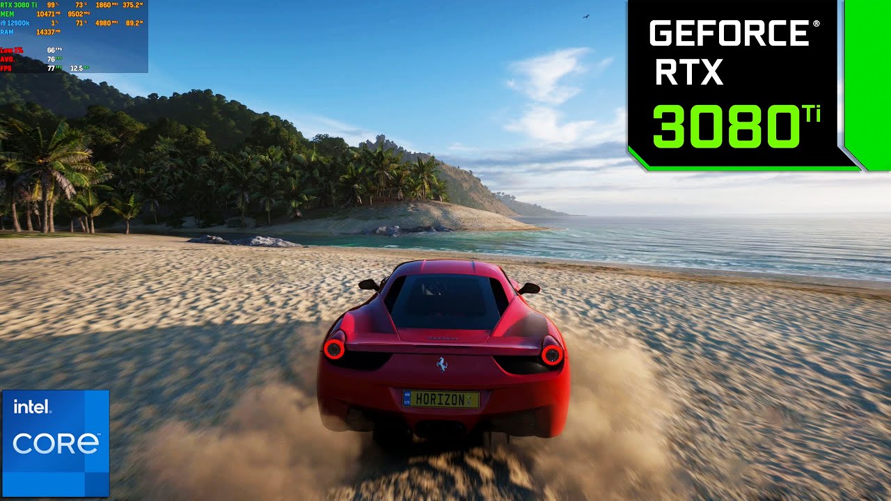 Forza Horizon 5 : RTX 3080 Ti 12GB ( 4K Maximum Settings RTX ON ) - YouTube