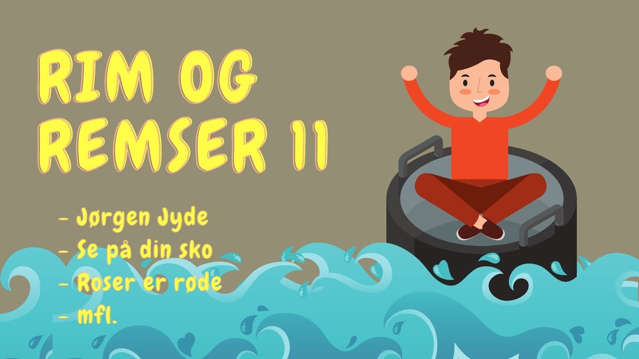 Rim og remser for børn med billeder og tekst | Jørgen Jørgen Jyde mfl ...