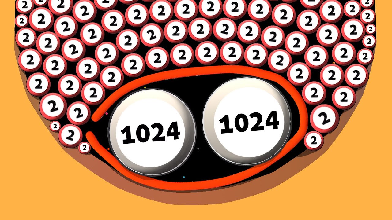 Surround And Merge (2048 Balls 3D) - Draw To Merge. Infinite Mode ...