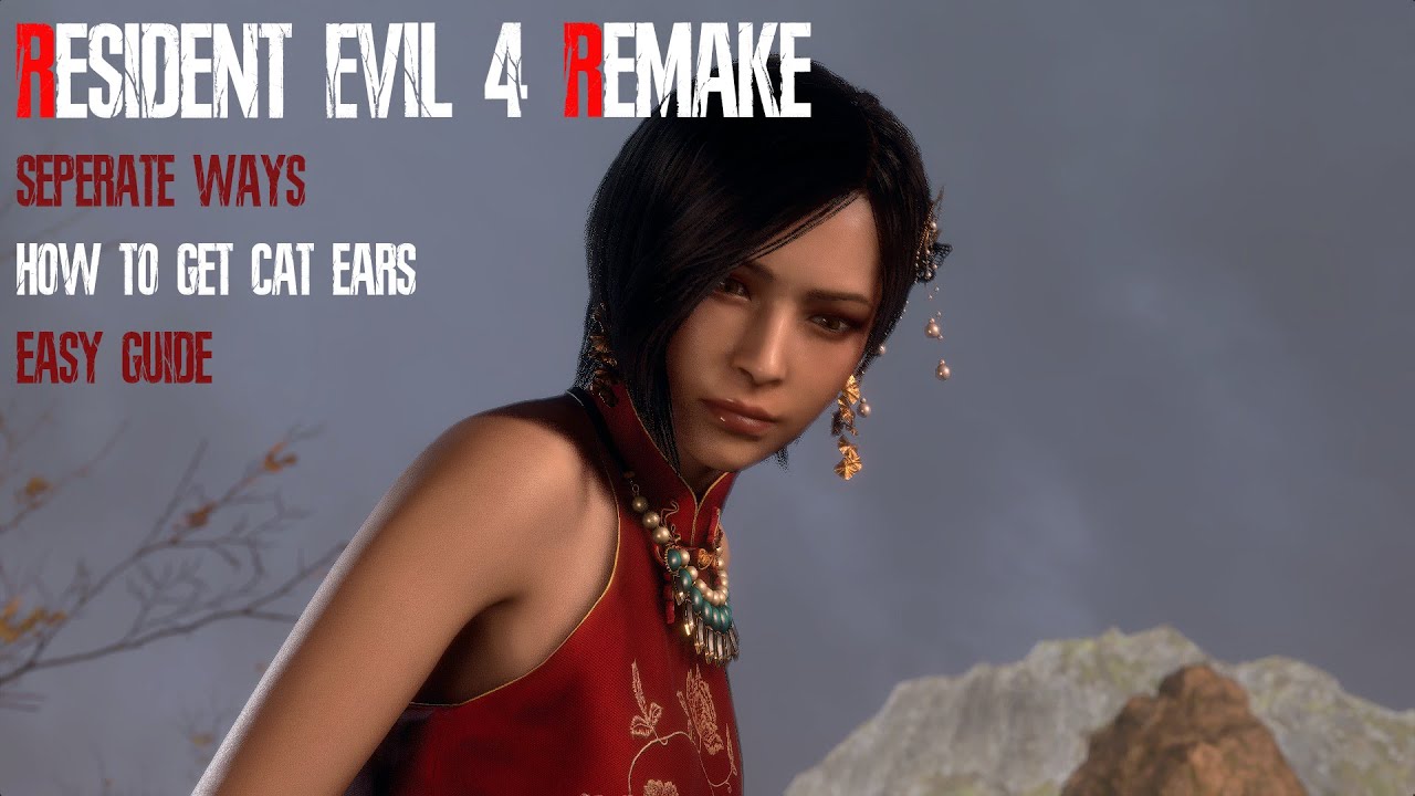 How to get CAT EARS in Separate Ways on Resident Evil 4 Remake - YouTube
