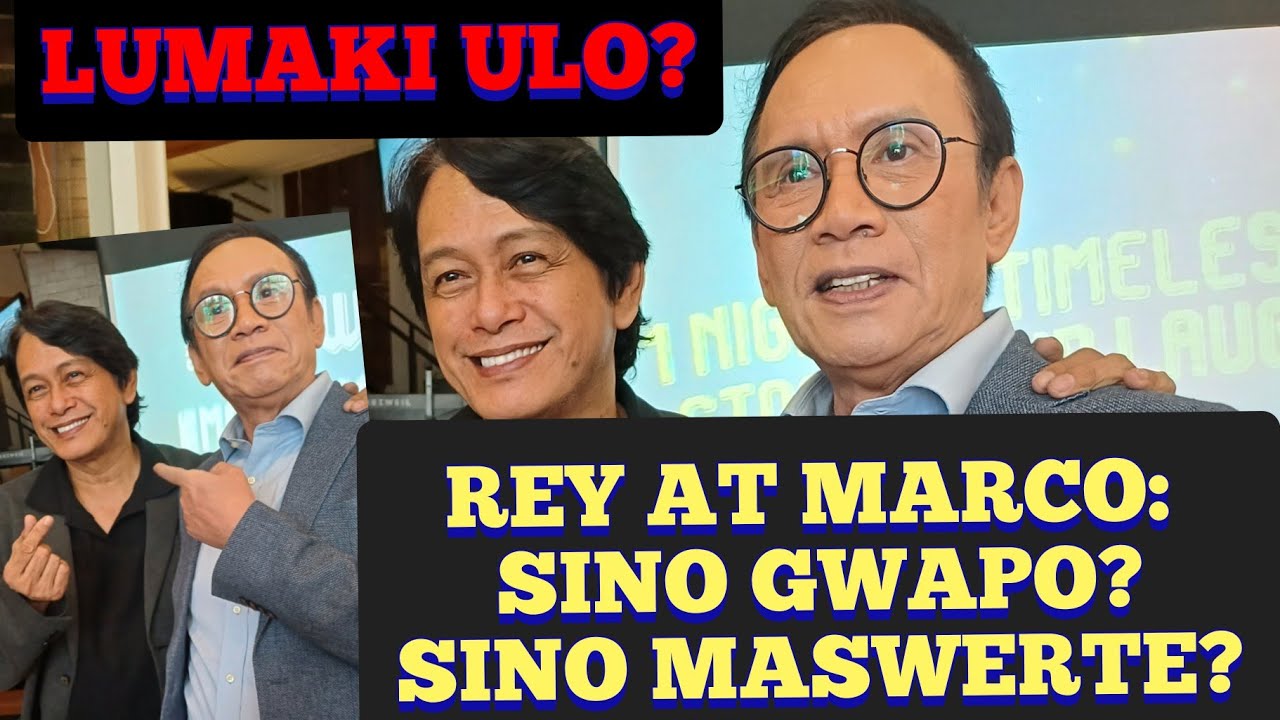 LUMAKI ULO? REY AT MARCO: SINO MAS GUWAPO, SINO MASUWERTE? - YouTube
