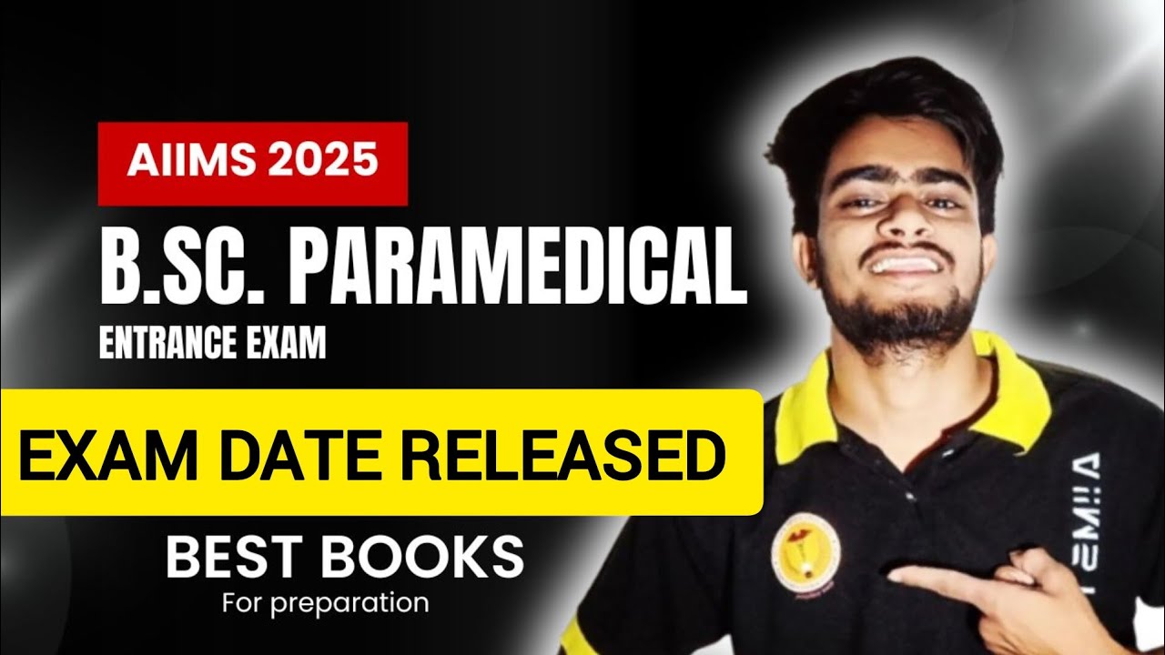 AIIMS PARAMEDICAL || EXAM DATE || 2025 - YouTube