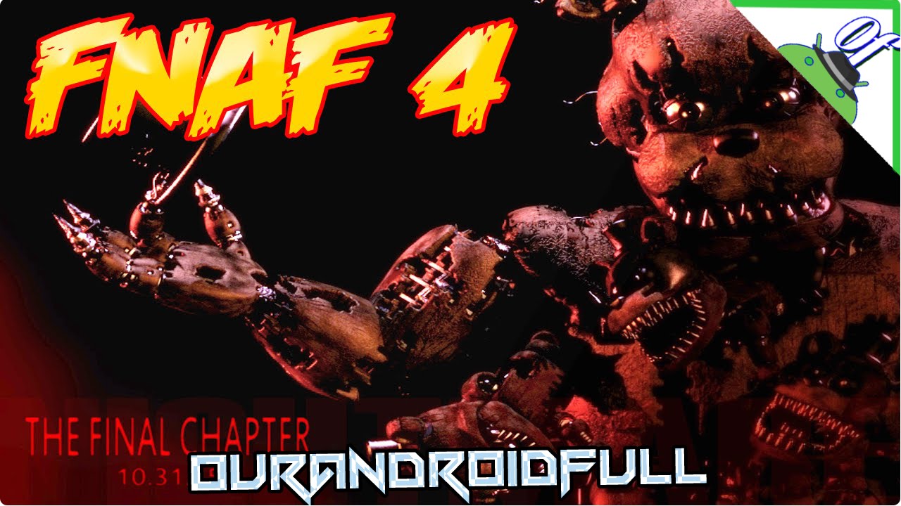 Five Nights at Freddy's 4 Para Android !! ESTRENO !! Juego Nuevo - YouTube