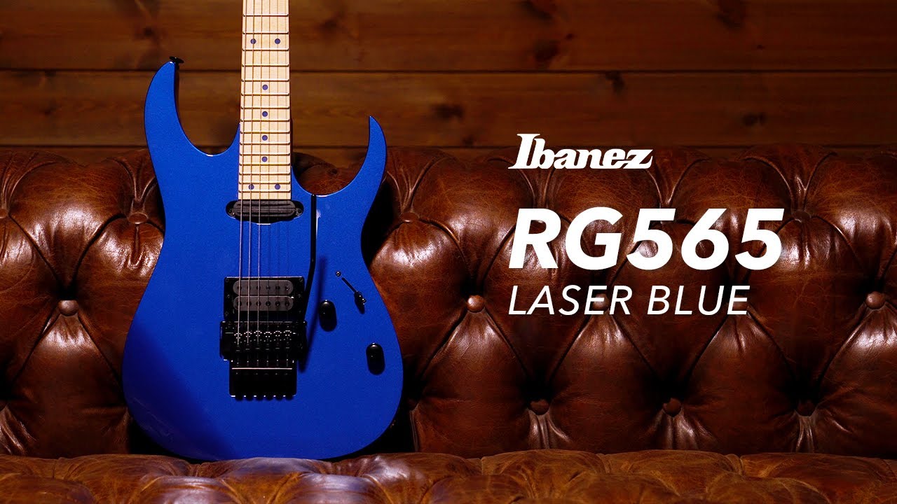 Ibanez RG565 Laser Blue | Genesis Collection | Funtwo | Guitarnet - YouTube