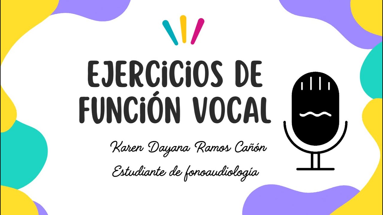 Ejercicios de función vocal - YouTube