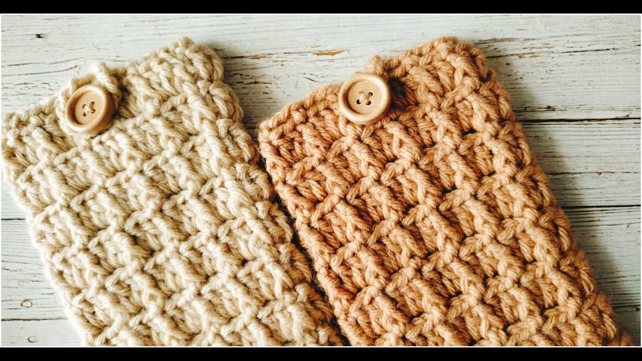 How to crochet a mobile phone pouch | mobile phone case | crochet phone ...