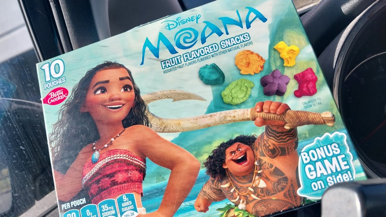 Disney Moana Fruit Flavored Snacks by Betty Crocker | General Mills ...