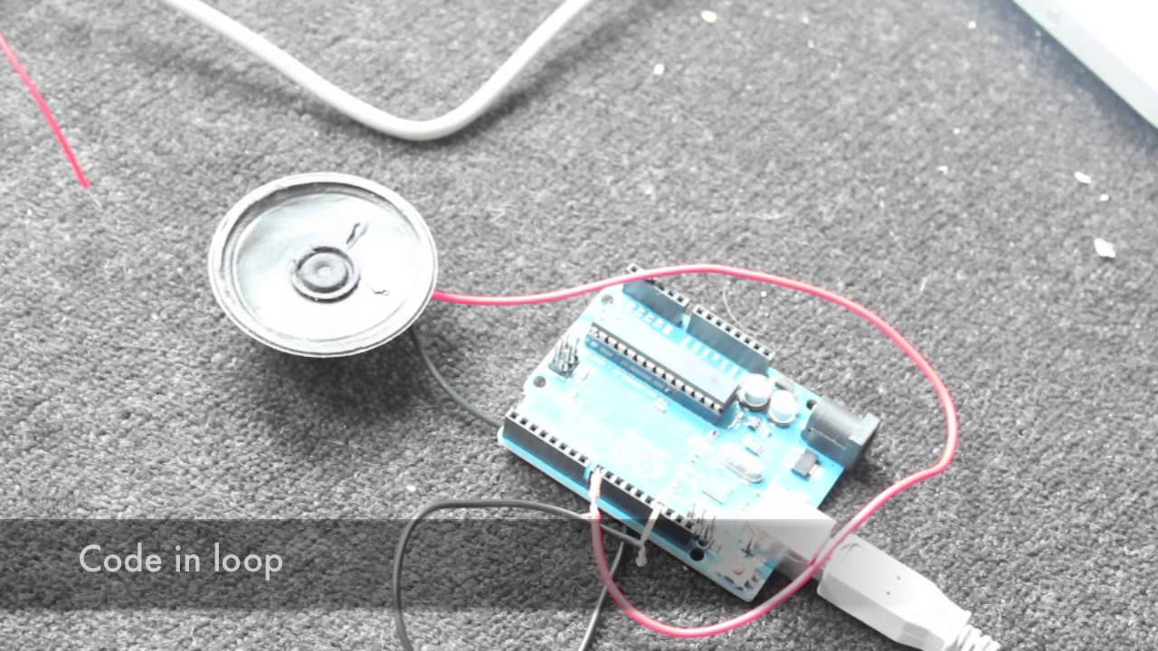 Speaker and arduino melody - YouTube