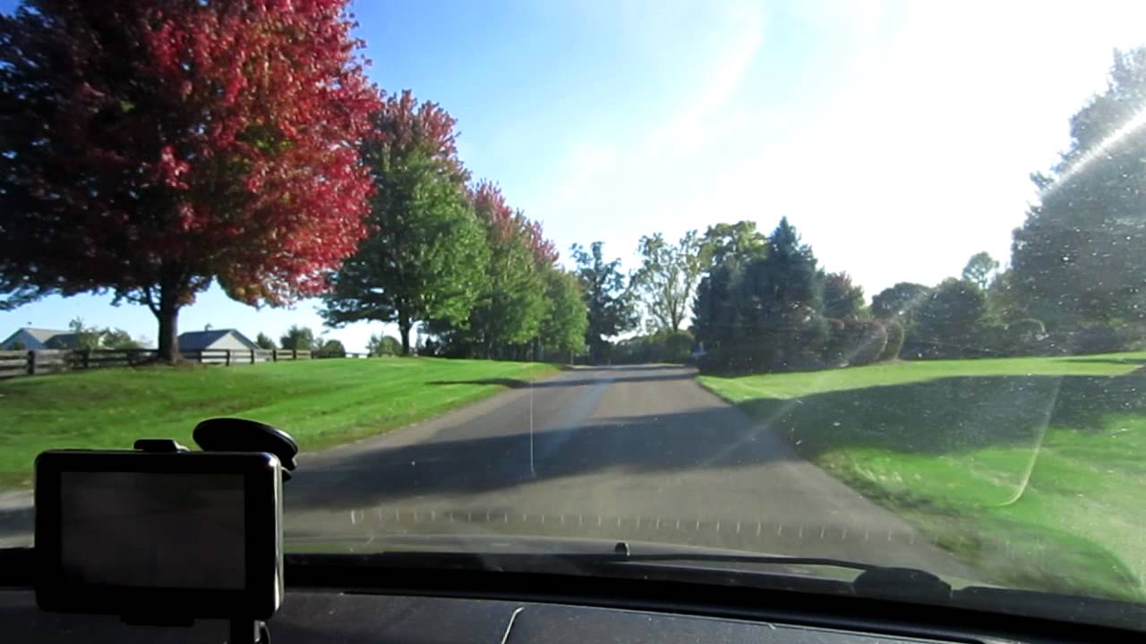 Country road, Sheridan, Indiana - YouTube
