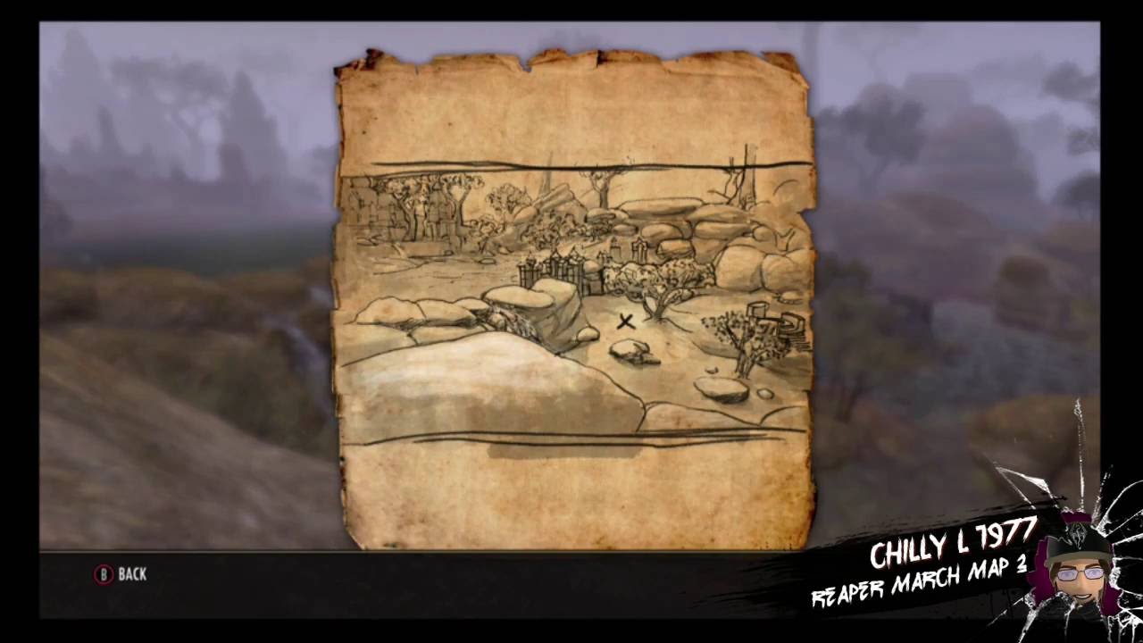 The Elder Scrolls Online reaper's march treasure map 3 iii - YouTube