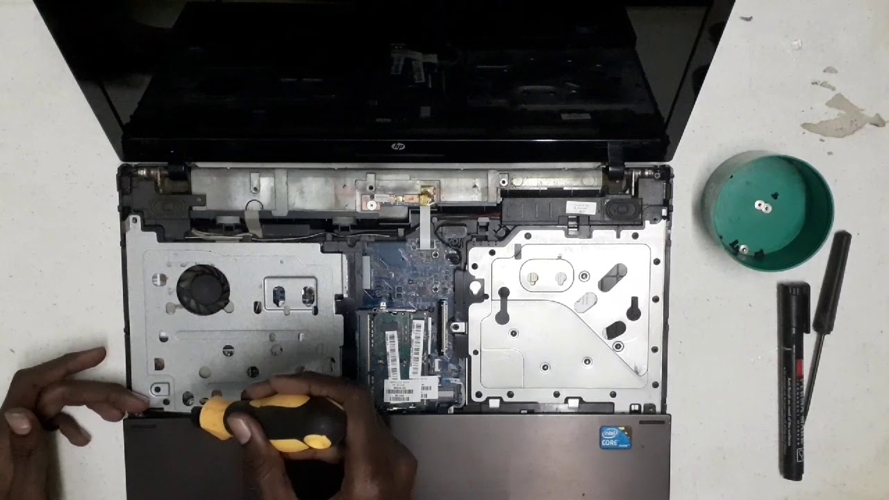 HP Probook 4520s replacement hd,keyboard, - YouTube