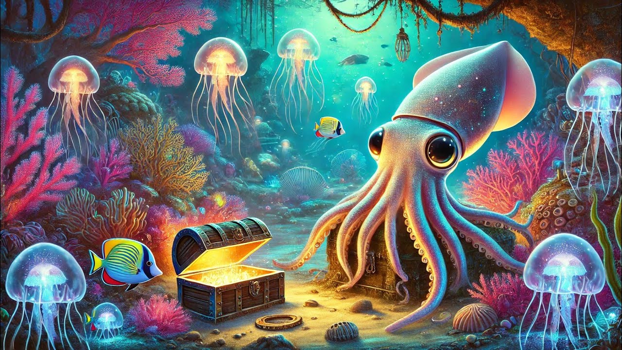 Deep Sea Story: The Curious Squid Cephalo - YouTube