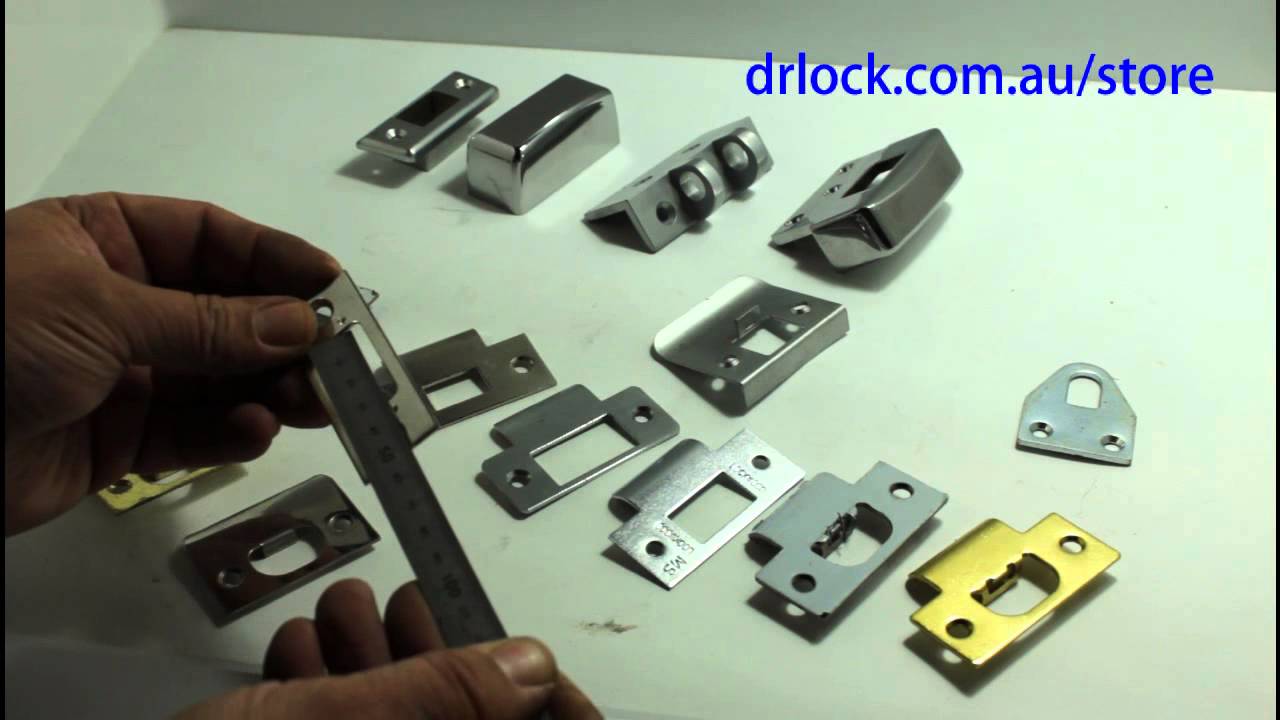 DIY Help Lock striker plates lock parts buy locks - YouTube