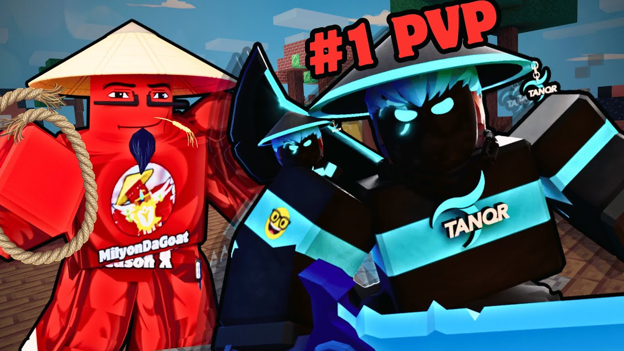 I MET the BEST PVP Player and DESTROYED Him.. (Roblox Bedwars) - YouTube