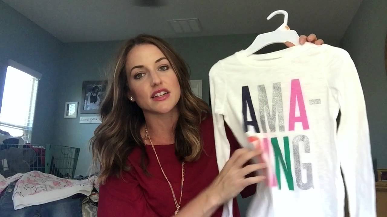 Girls Fall Clothing Haul- PART 1 - YouTube