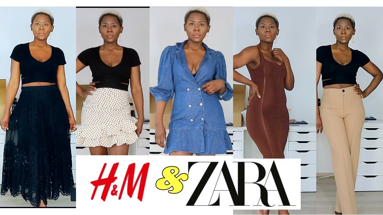 ZARA AND HnM TRY ON HAUL, NEW IN FALL OUTFITS - YouTube