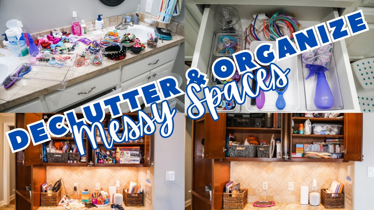 🌟REALISTIC🌟 ORGANIZE AND DECLUTTER WITH ME | CLEAN WITH ME - YouTube