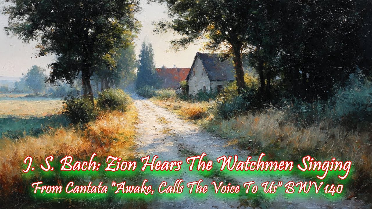 J. S. Bach: Zion Hears The Watchmen Singing - From Cantata "Awake, Calls The Voice To Us" BWV ...
