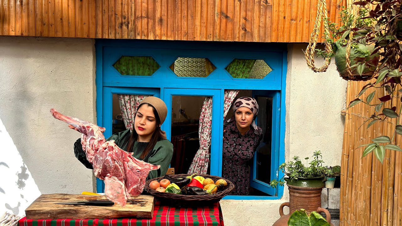 How to cook local kebab in the village |Rural lifestyle - YouTube