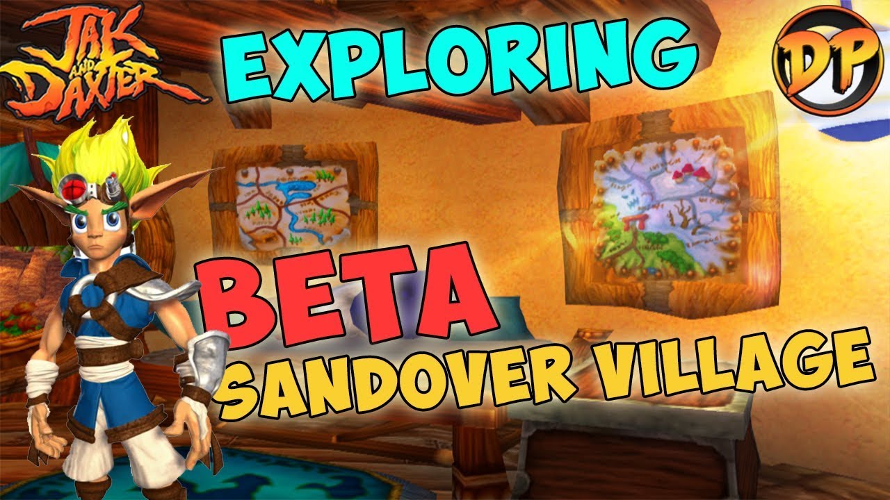 Exploring BETA Sandover Village in Jak and Daxter Demo - YouTube