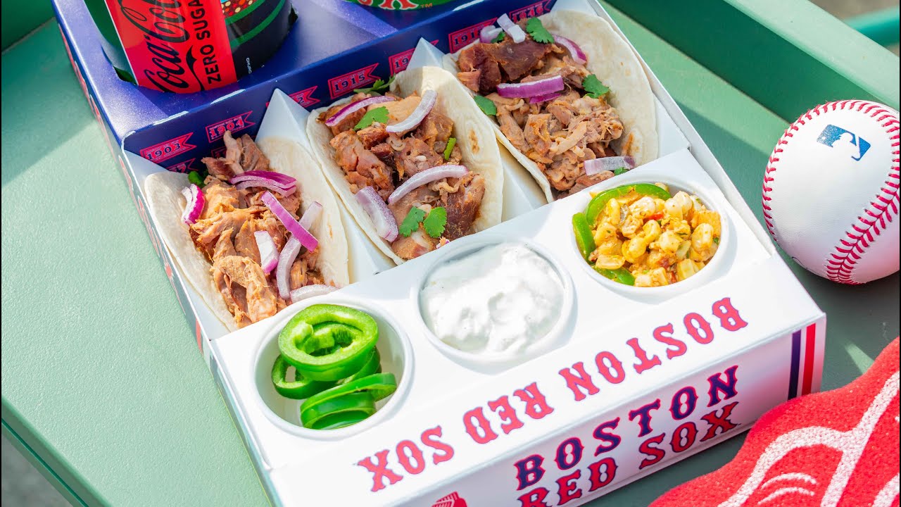 Fenway Park unveils new menu items for Red Sox fans this season - YouTube