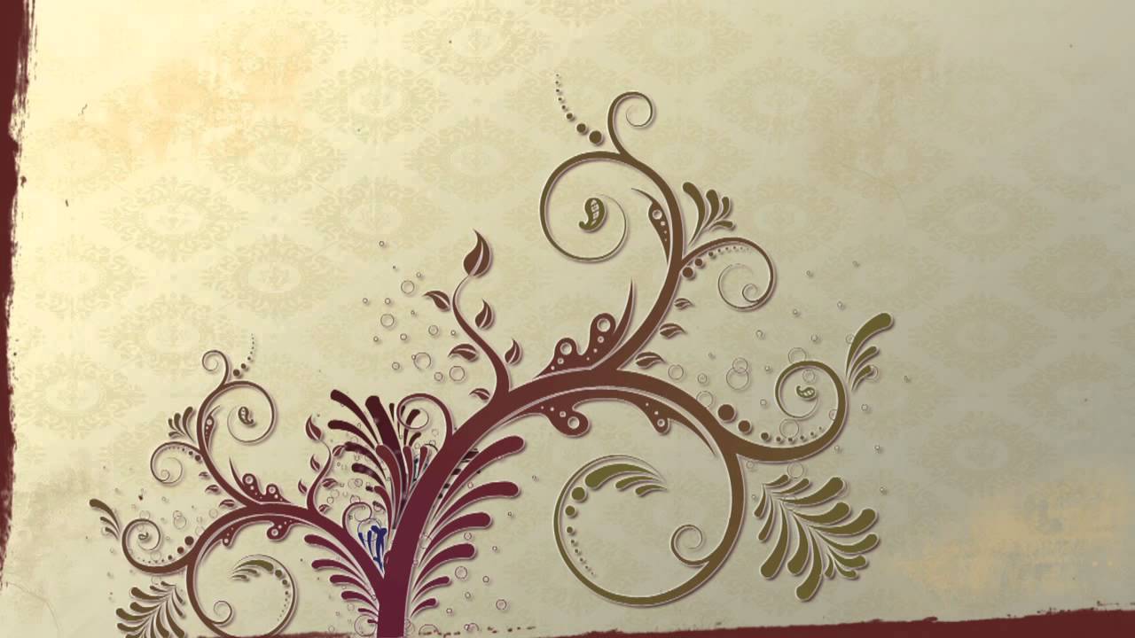 Flourish design red - YouTube