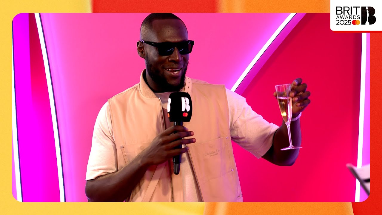 Stormzy Celebrates Fourth BRIT & Teases New Music On The Way | The BRIT ...