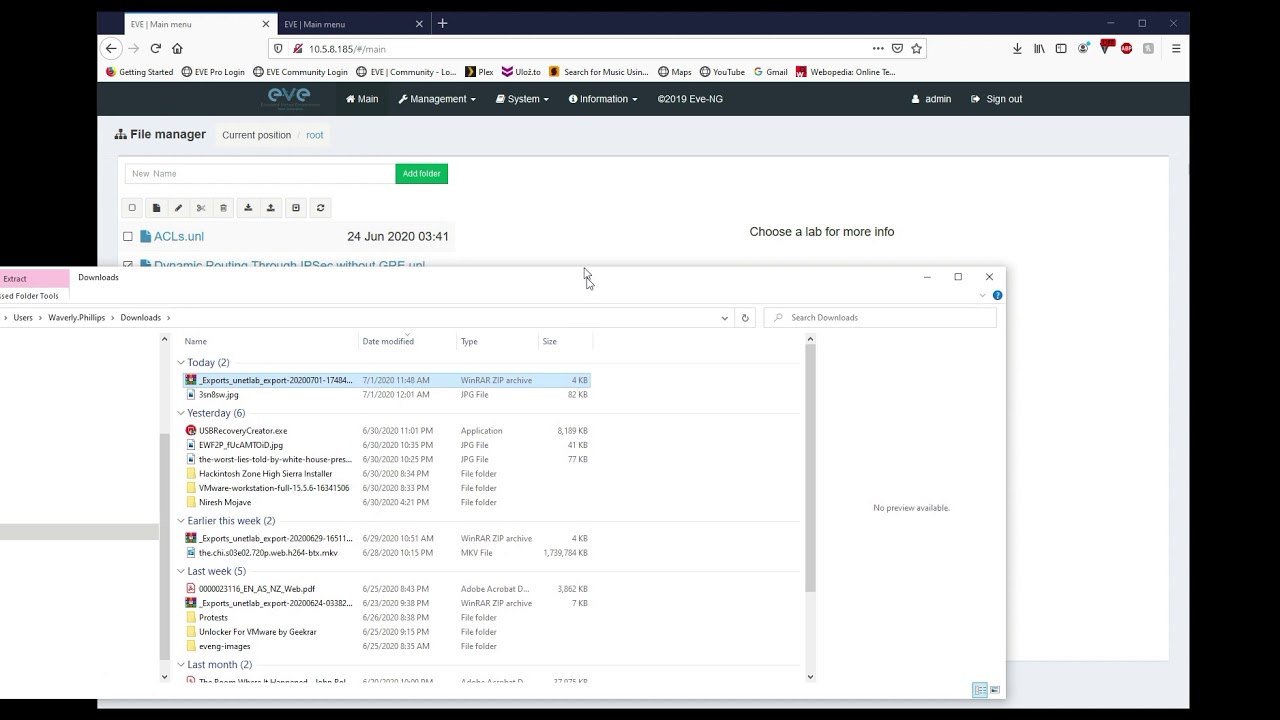 EVE-NG - How to export and import labs - YouTube