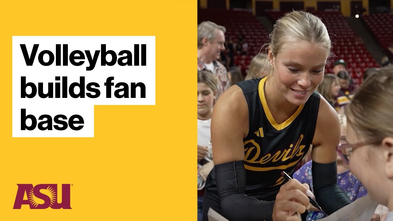 ASU All Access: Volleyball coach sparks wins, new fans - YouTube