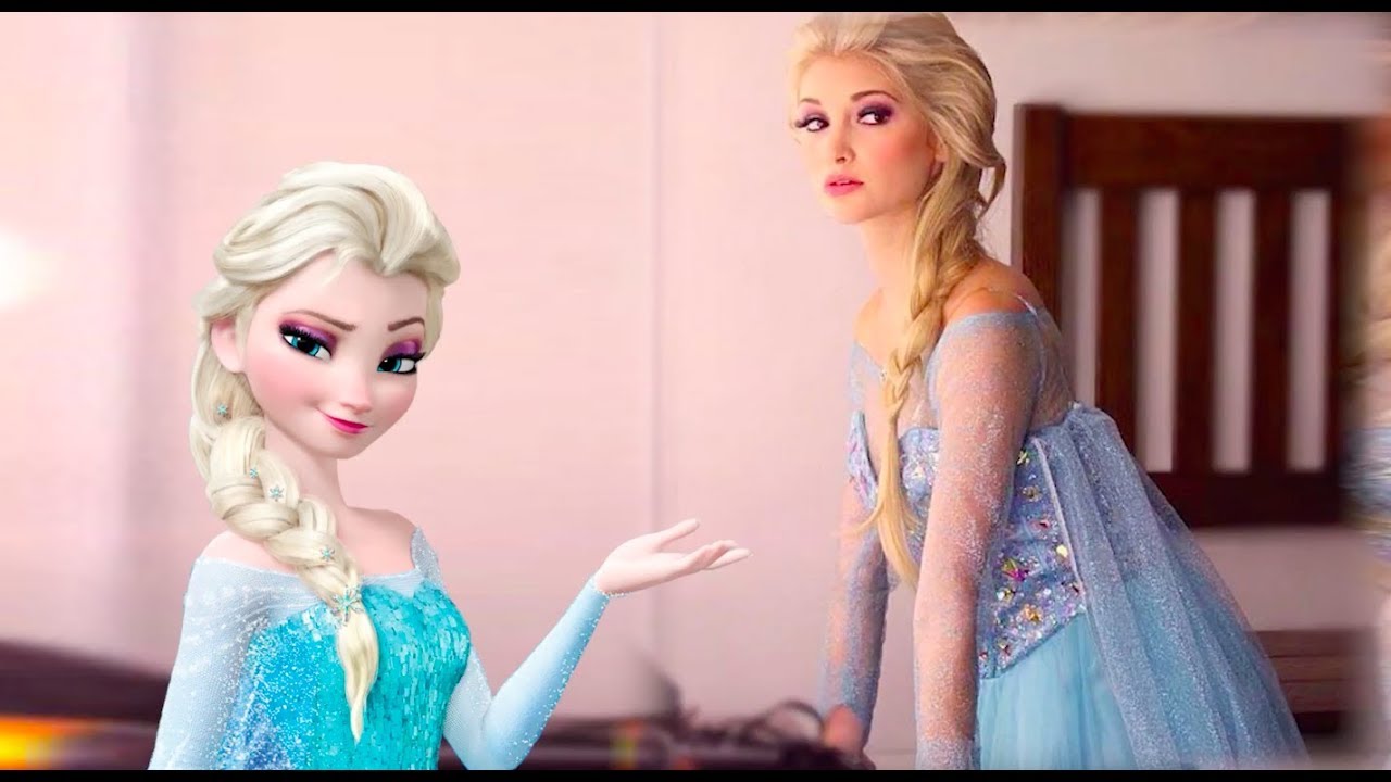 As Princesas Disney na Vida Real - YouTube