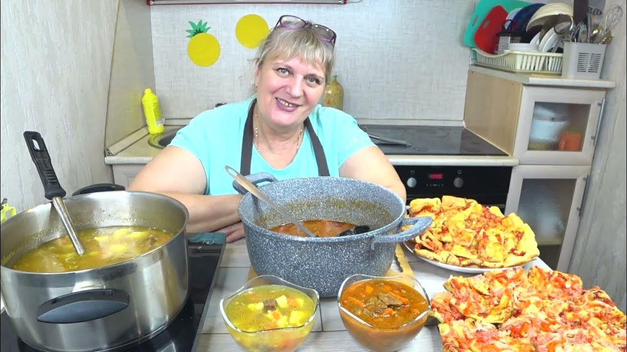 #71 Меню на 3 дня! Что Готовлю из 1 кг ,мяса+1 кг лука ,что-бы все были ...