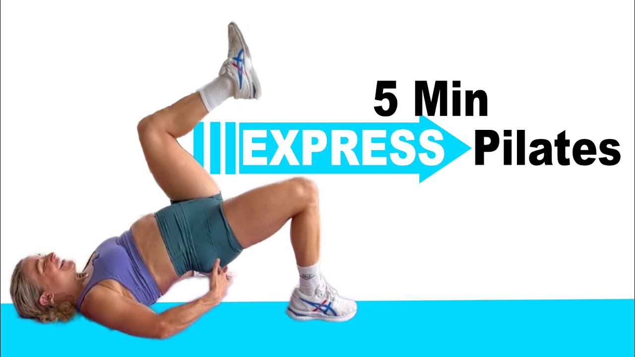 Pilates for runners - 5 min express Pre run activation session [Post ...