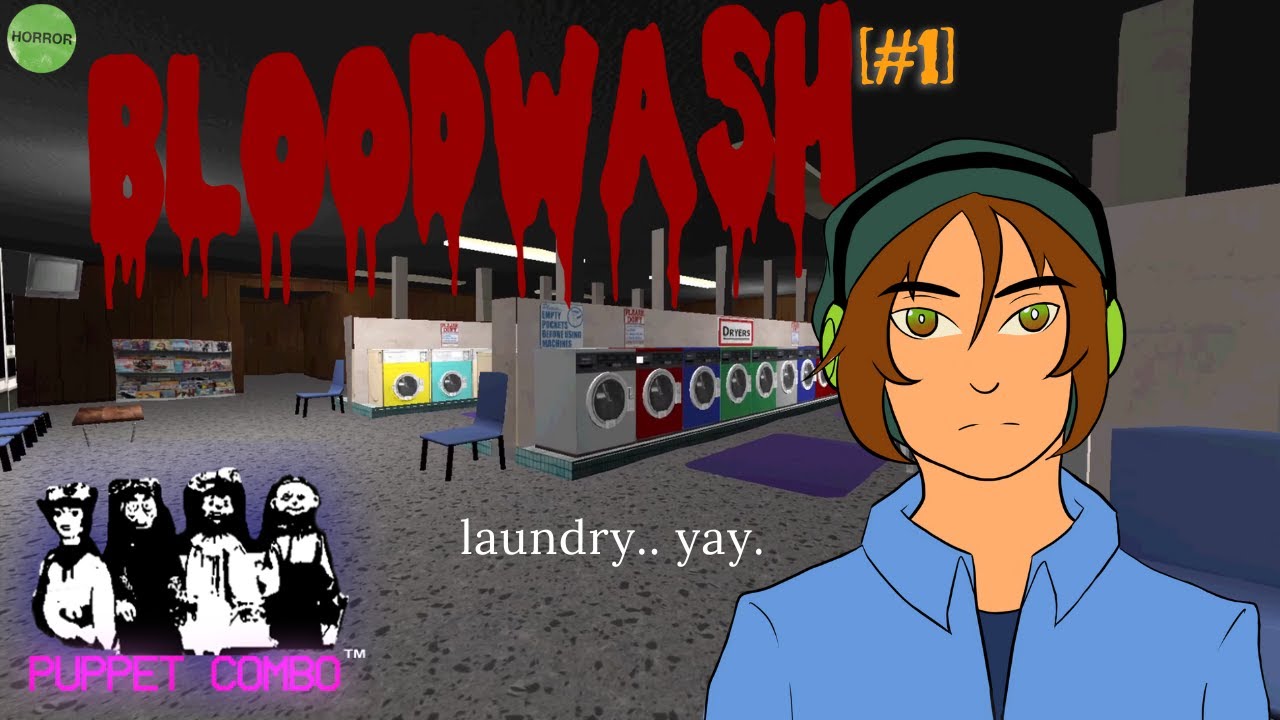 This game is about Laundry. [Bloodwash Part 1] - YouTube