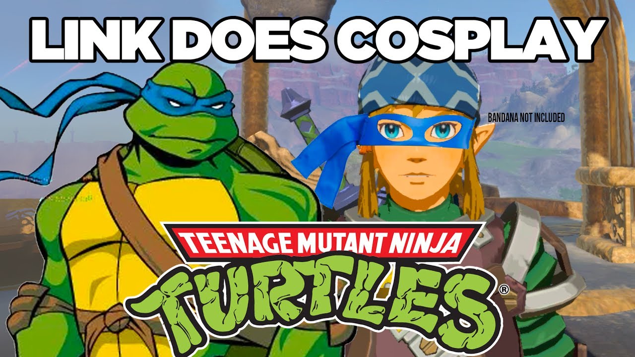 Link Does COSPLAY! Teenage Mutant Ninja Turtles Cosplay in Breath of ...