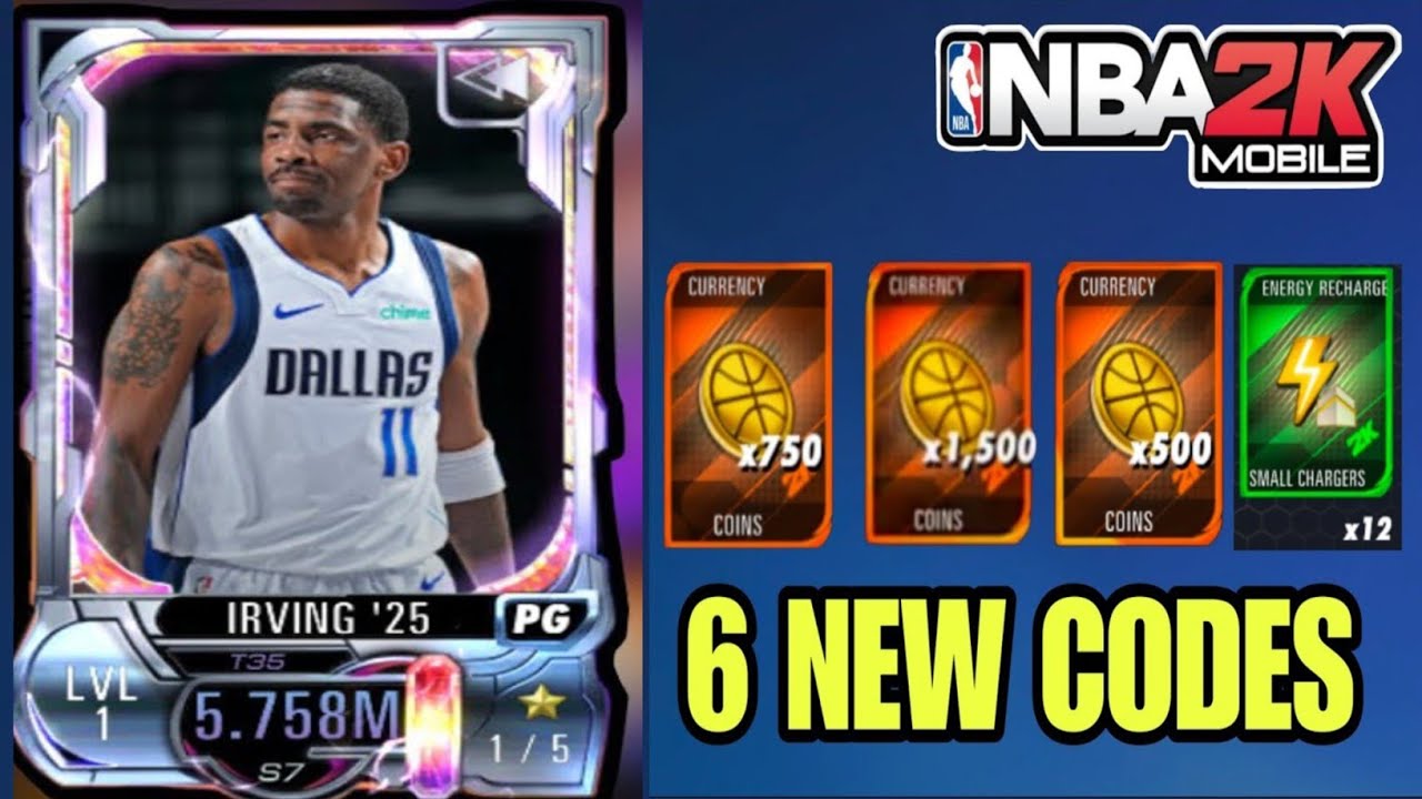 UPDATE⚡ NBA 2K MOBILE CODES IN JULY 2025 | NEW GIFT CODES JULY 2025 ...