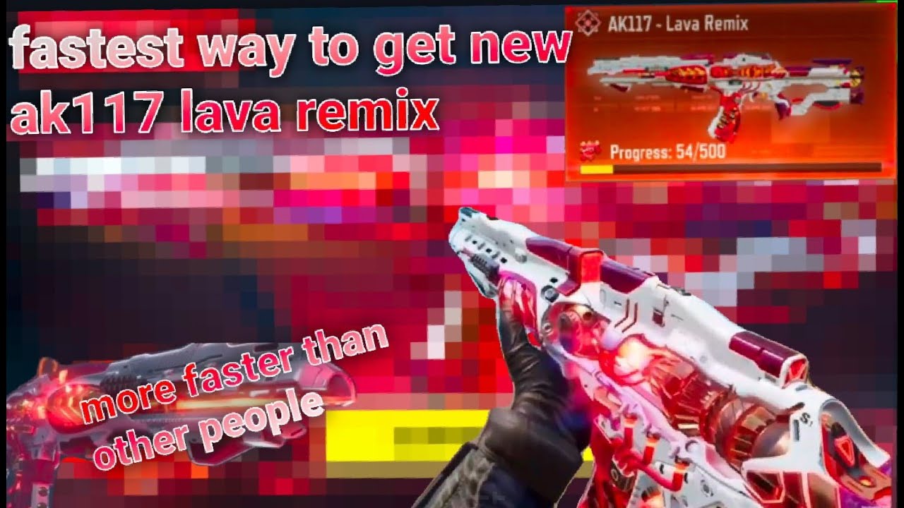 Unlock Mythic AK117 Lava Remix Faster in CODM! | New Shard System ...