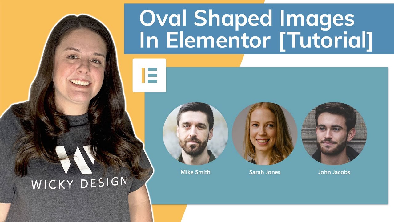 Oval Shape Images In Elementor (Beginners Tutorial) - YouTube